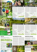 Overview map of the Rennsteig Trail
